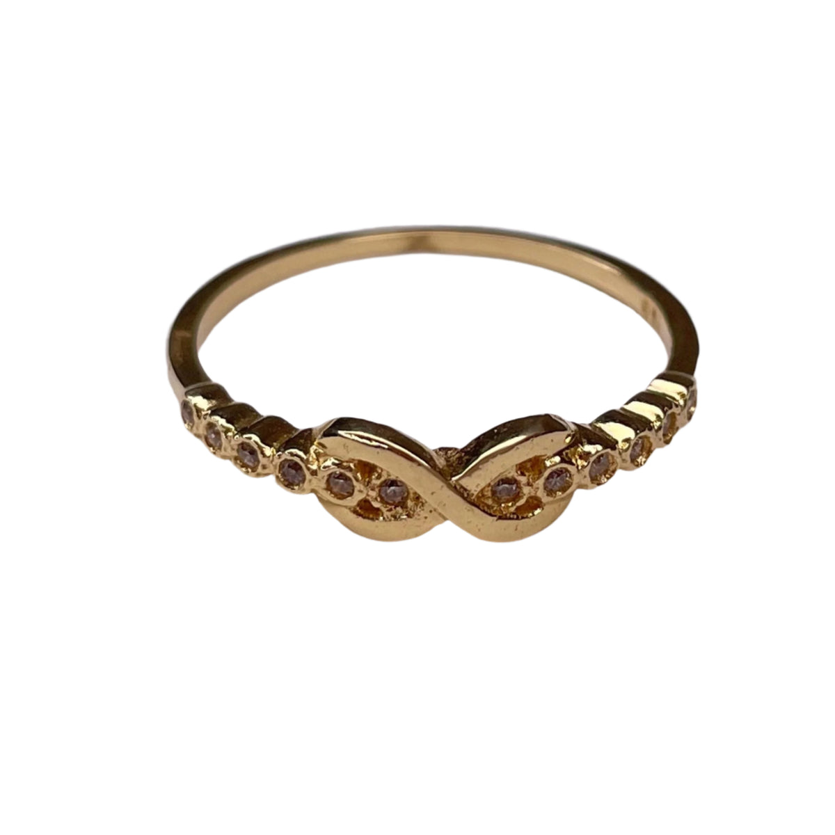 18K Yellow Gold Infinity Symbol Ring / RICCA JEWELRY – Ricca Jewelry